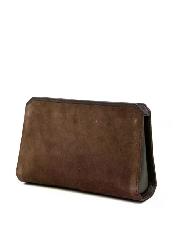 Loewe Anagram Suede Pouch