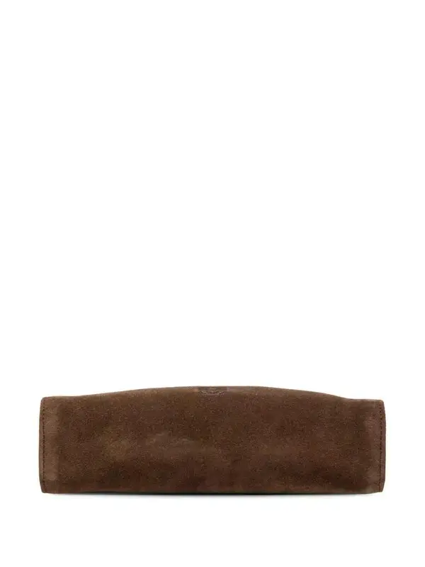 Loewe Anagram Suede Pouch