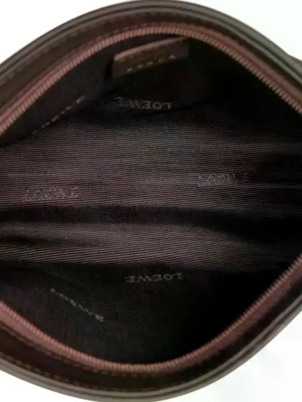 Loewe Anagram Suede Pouch