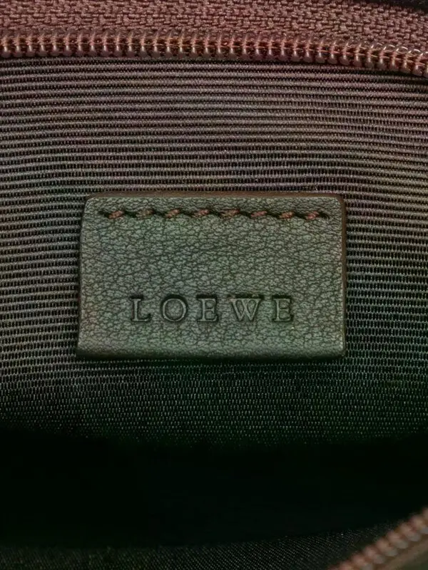 Loewe Anagram Suede Pouch