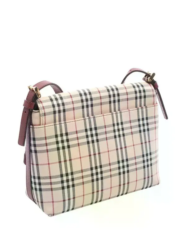 Burberry 2000-2017 Nova Check Coated Canvas Crossbody Bag