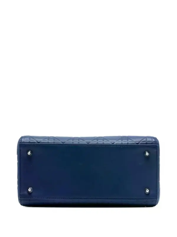 Dior 2013 Medium Lady Satchel - Blue