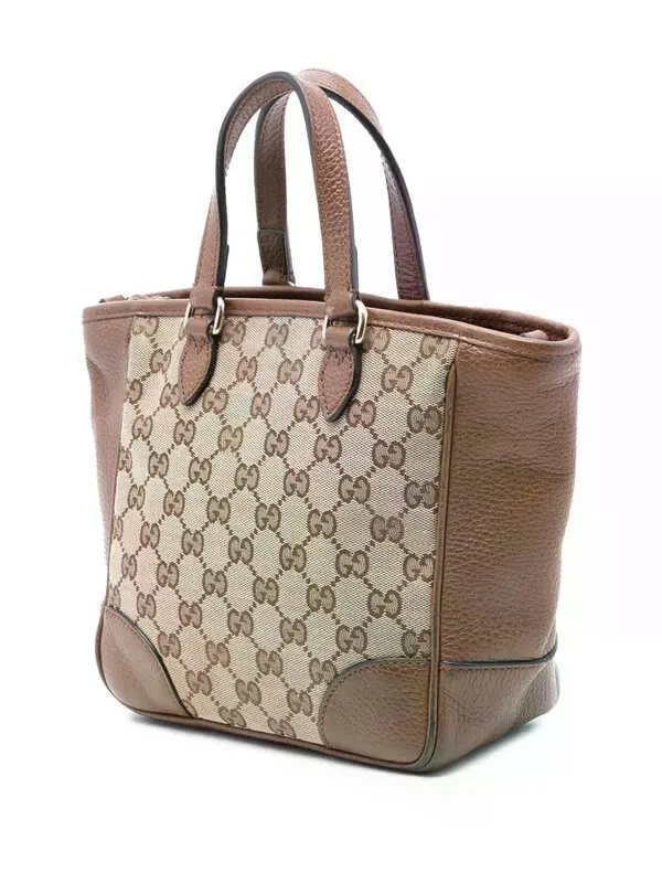 Gucci Gg Canvas Bree Satchel - Neutrals