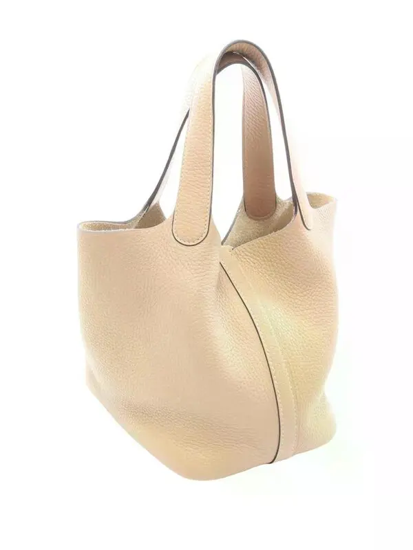 Hermès Clemence Picotin Lock 18 Handbag - Neutrals