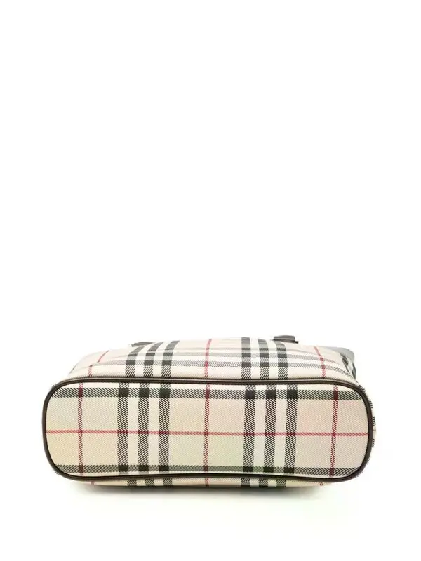 Burberry House Check Canvas Tote Bag