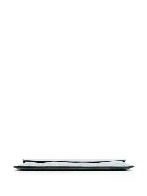 Gucci 20th Century Micro Gg Supreme Clutch - Grey