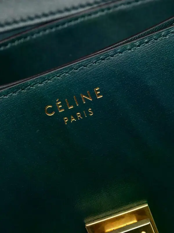 Celine Small Calfskin Classic Box Crossbody Bag