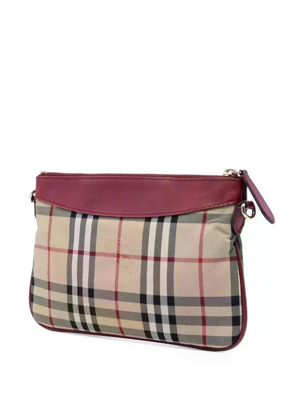 Burberry Haymarket Check Peyton Crossbody Bag