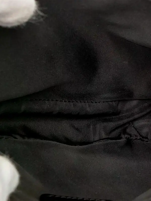 Dior Diorissimo Canvas Saddle Pochette - Black