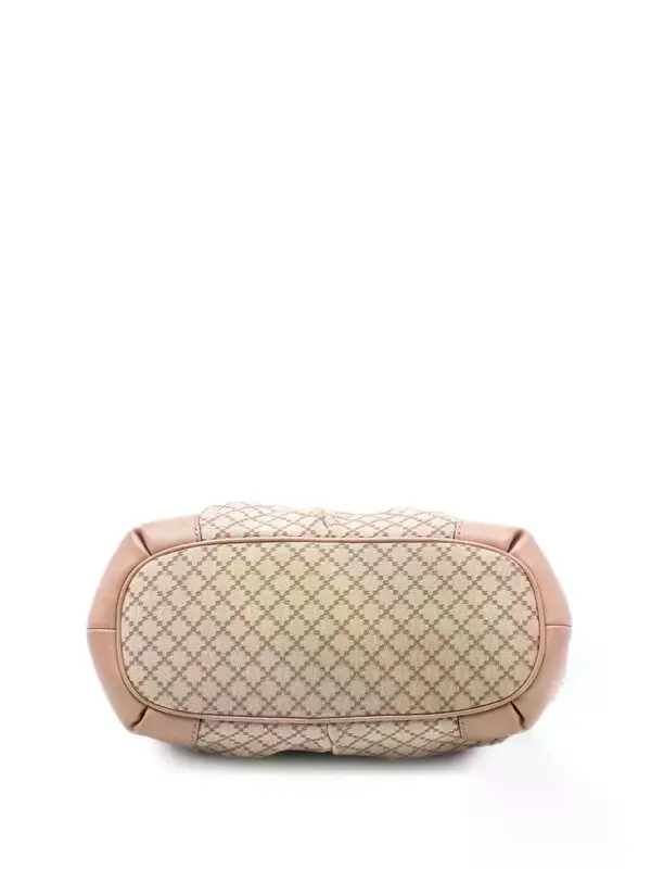 Gucci Diamante Canvas Sukey Satchel