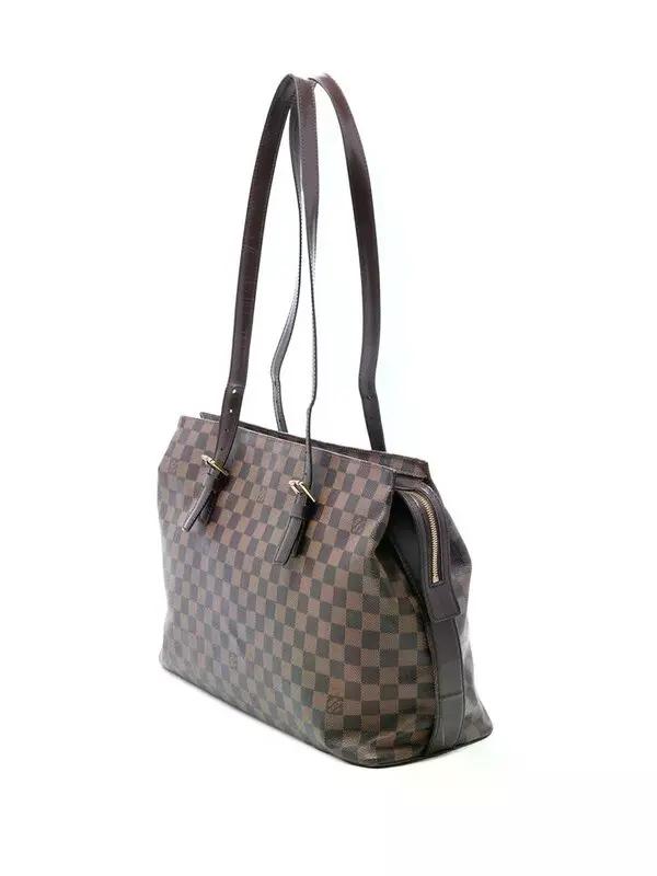 LOUIS VUITTON 2004-2011 Damier Ebene Chelsea Shoulder Bag - Brown