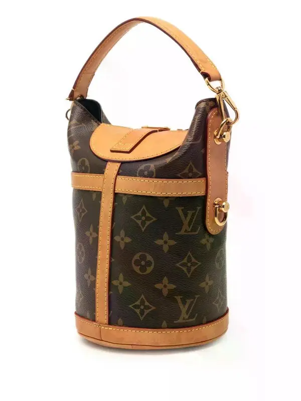LOUIS VUITTON 2000-2026 Monogram Duffle Bucket Bag - Brown