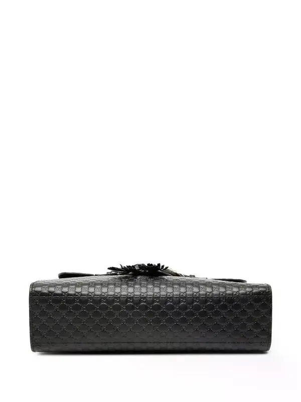 Gucci Medium Microissima Emily Shoulder Bag - Black