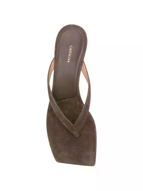 CASTAGNA Clarice Suede Sandals