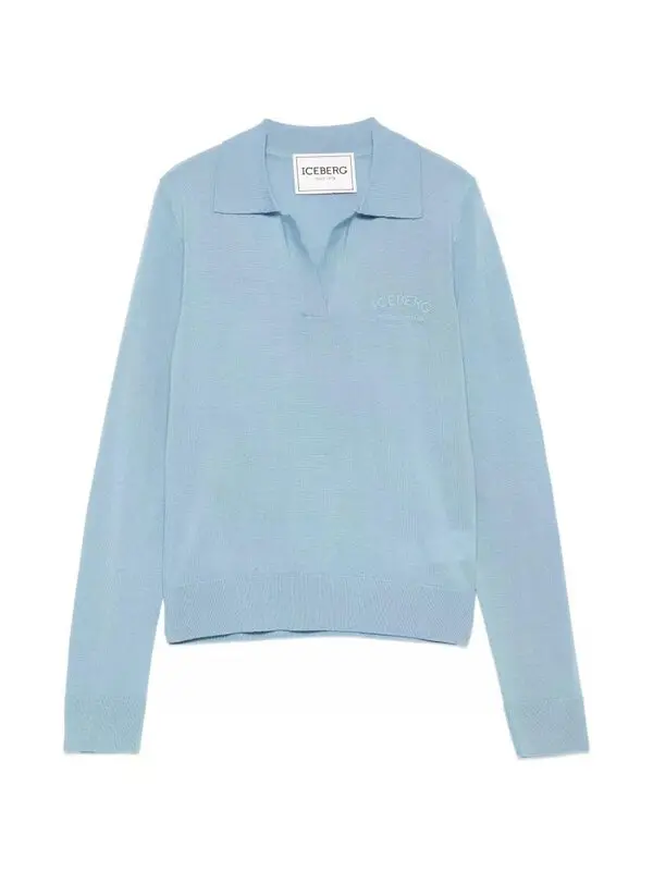 Iceberg V-neck Sweater