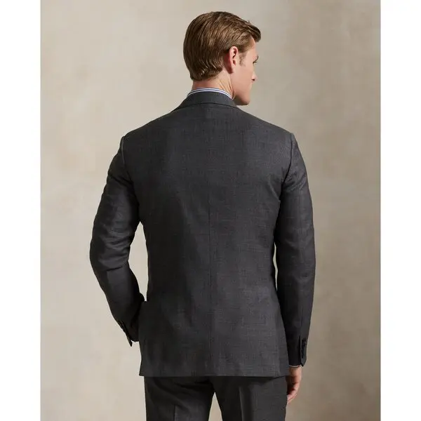 Ralph Lauren Polo Tailored Fit Wool Sharkskin Suit