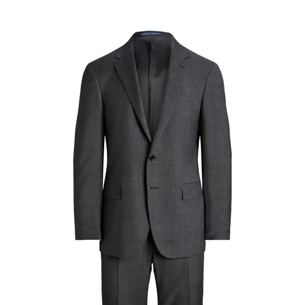 Ralph Lauren Polo Tailored Fit Wool Sharkskin Suit