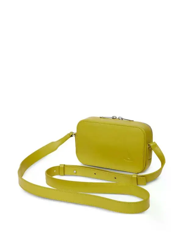 Paul Smith Embossed Leather Shoulder Bag - Green