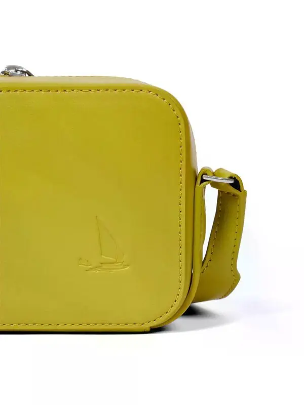 Paul Smith Embossed Leather Shoulder Bag - Green