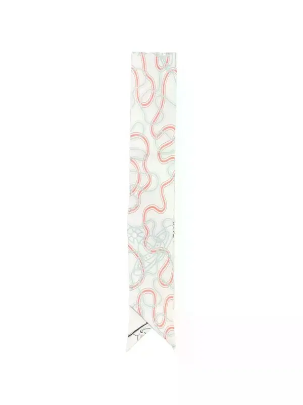VIVIENNE WESTWOOD Graphic Scarf - Neutrals