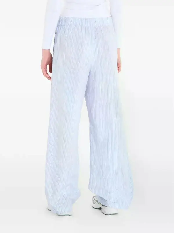 Calvin Klein Striped Wide-leg Pants