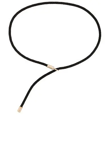 Gabriela Hearst Braided Rope Belt - Black