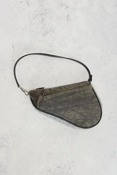 Dior Denim Saddle Bag