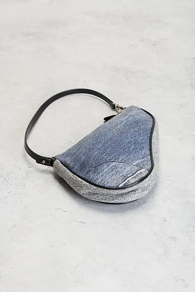 Dior Denim Saddle Bag