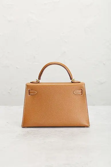 Hermès Epsom Kelly 20 Sellier Handbag - Gold