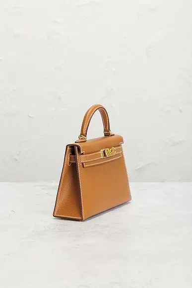 Hermès Epsom Kelly 20 Sellier Handbag - Gold