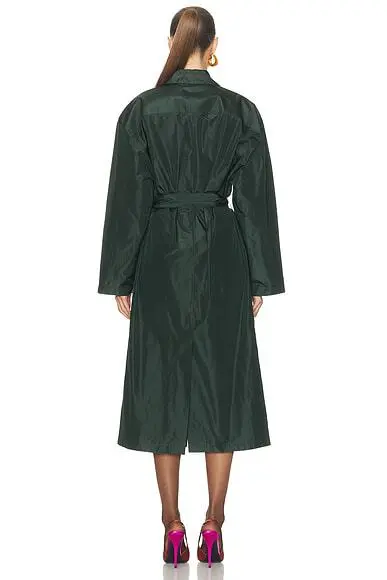 Saint Laurent Taffeta Trench Coat