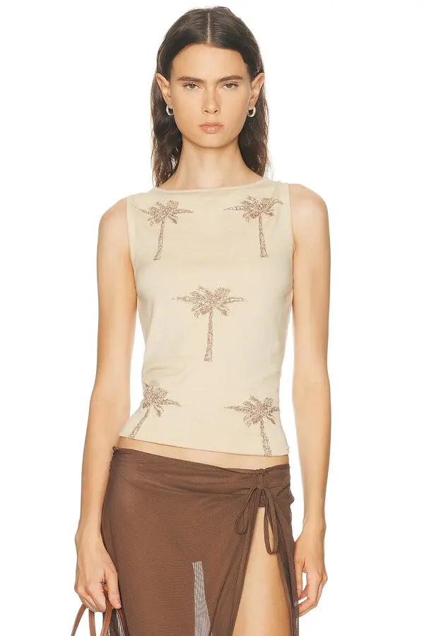 Staud Arden Top - Natural