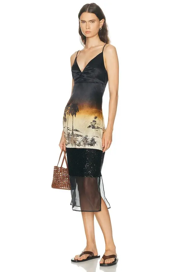 Staud Nalu Dress - California Nights