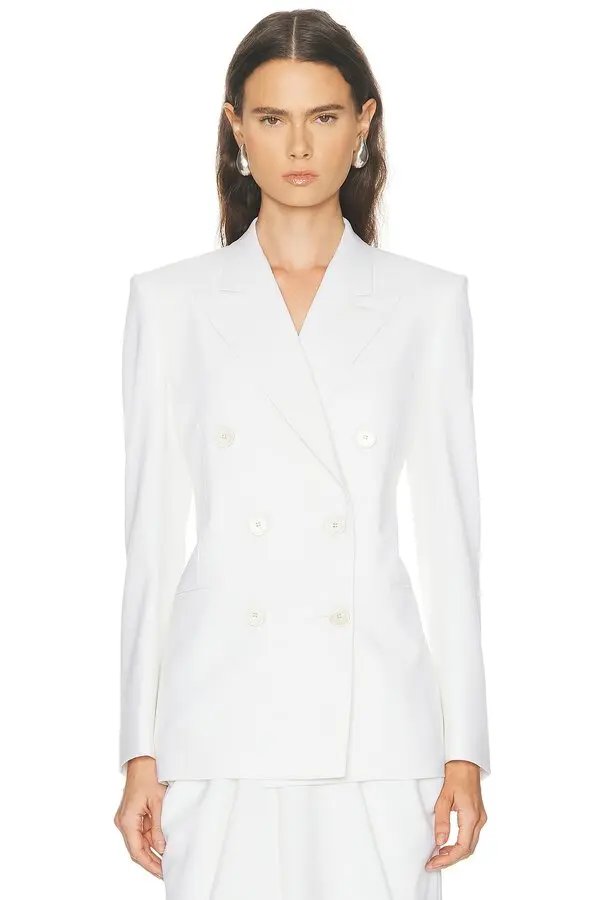Givenchy Double Breasted Jacket - White