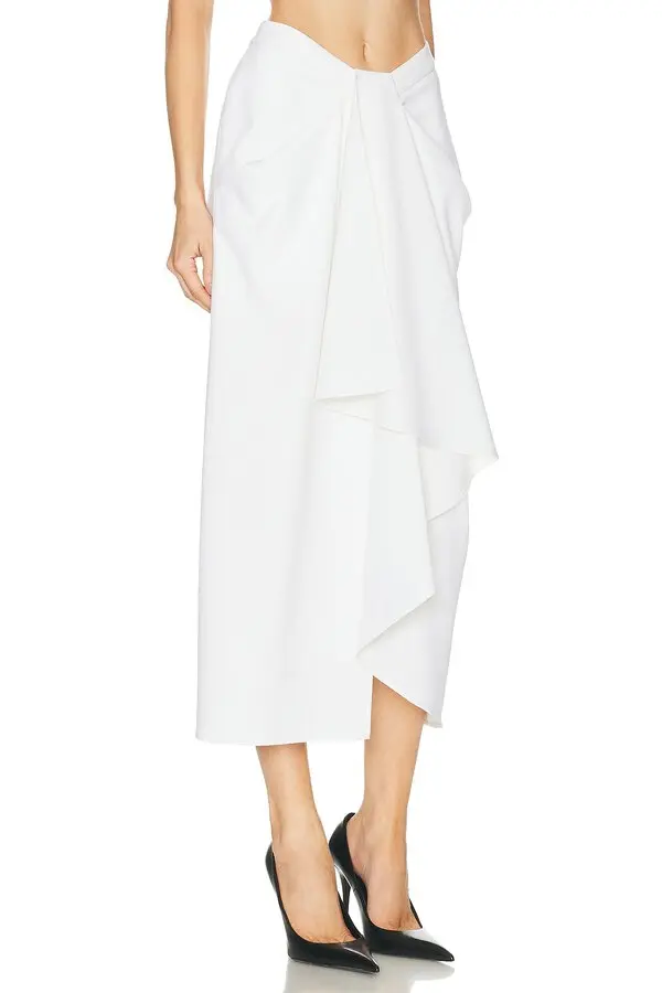 Givenchy Wrapped Long Skirt