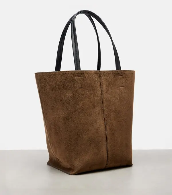 Phoebe Philo Pot Cabas Suede Tote Bag