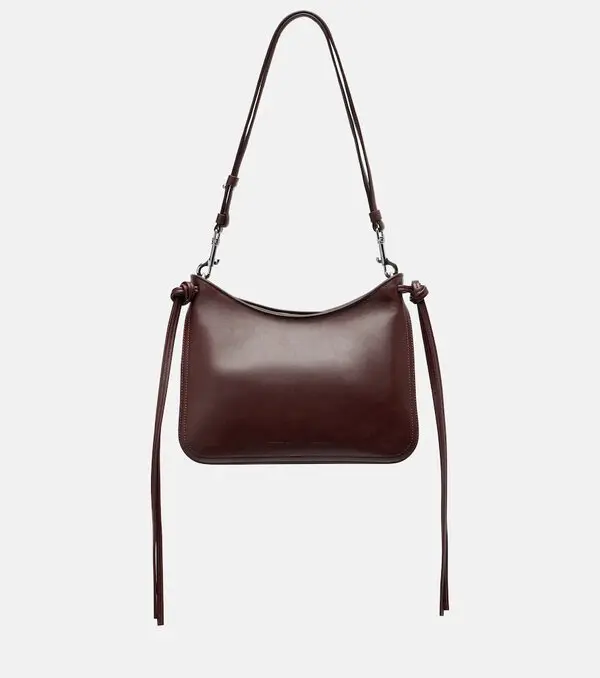 Phoebe Philo Small Gig Leather Shoulder Bag - Brown