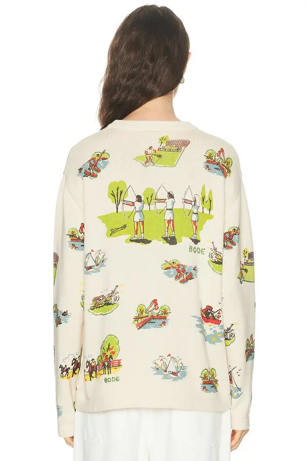 BODE Beaded Camp Cardigan