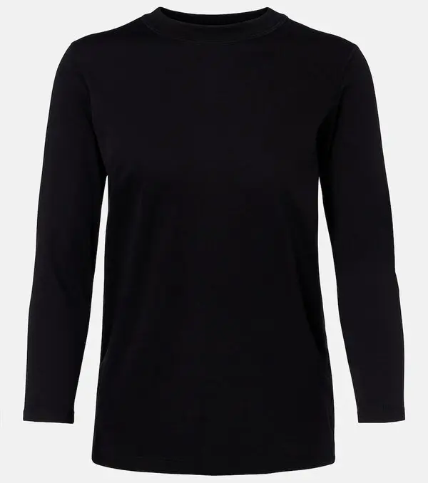 Phoebe Philo Cotton Jersey T-shirt - Black
