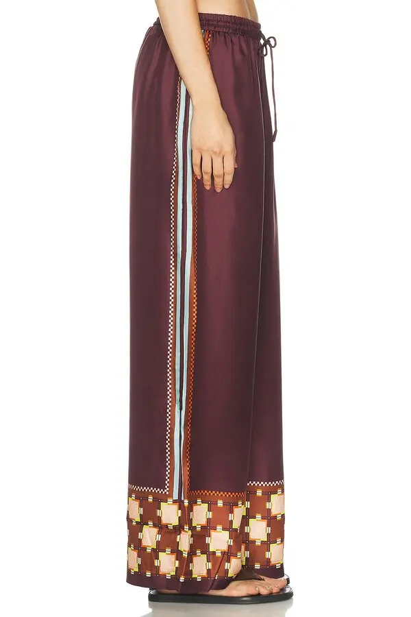 ALEMAIS Wilson Silk Pant