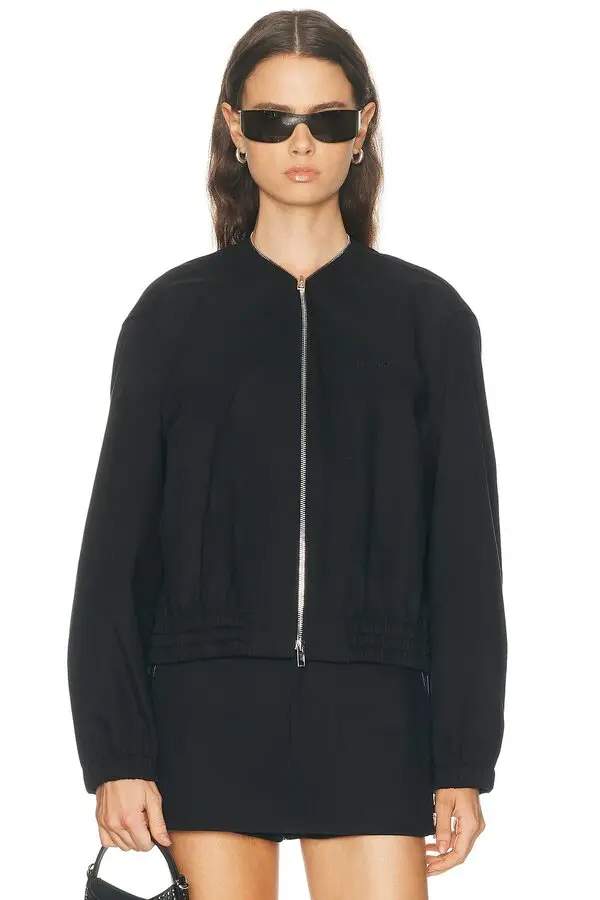 Alexander Wang Coaches Jacket - Black