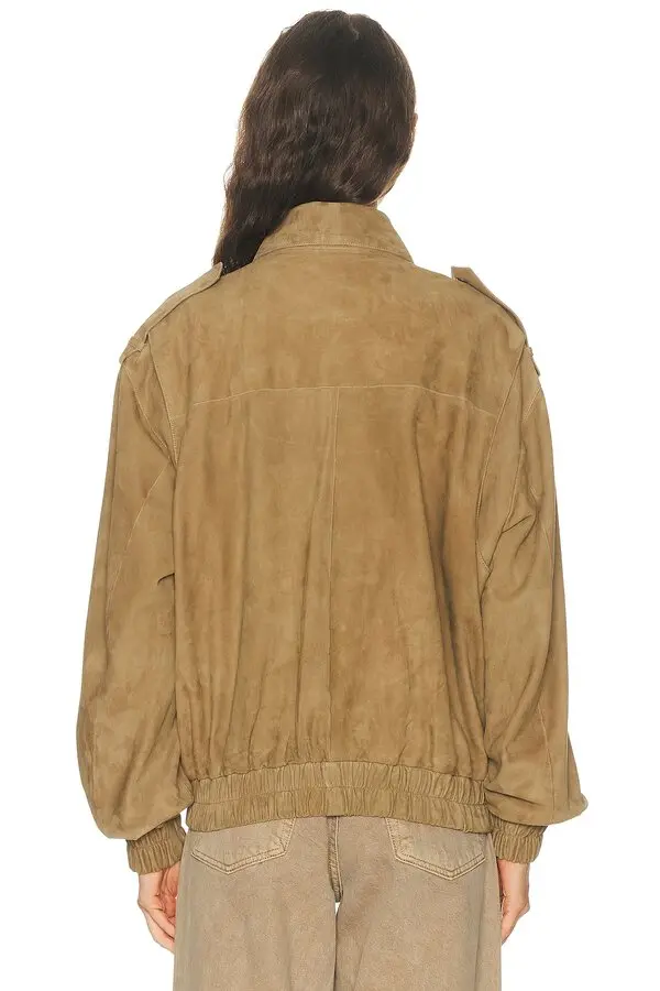 ARMA Halti Lamb Suede Jacket - Olive