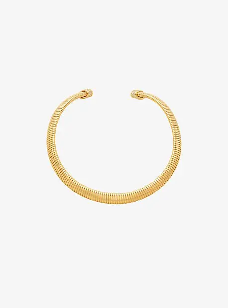 Michael Kors Pavé Collar Necklace - Gold