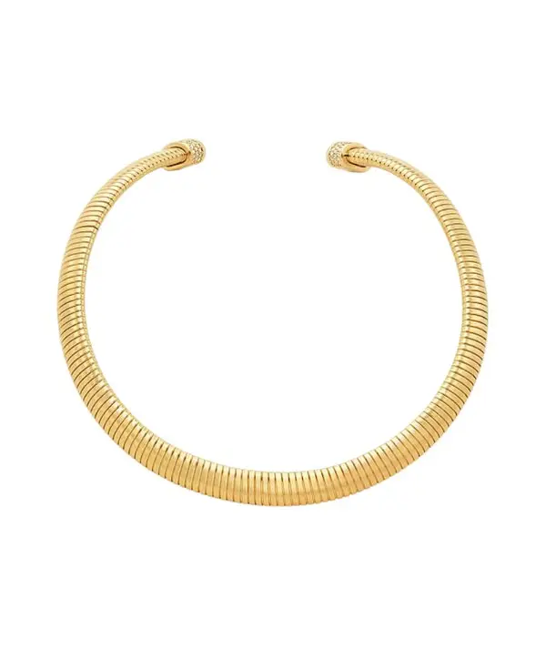 Michael Kors Pavé Collar Necklace - Gold