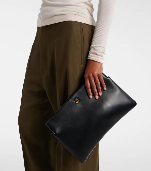 Phoebe Philo Triplex Leather Clutch
