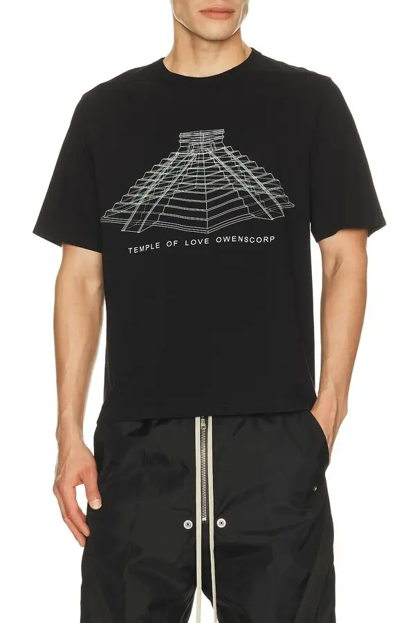 Rick Owens Brad T In Black - Black & Milk