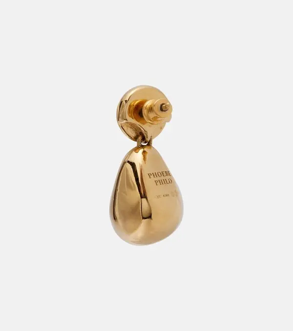 Phoebe Philo Double Ball Plated Earrings