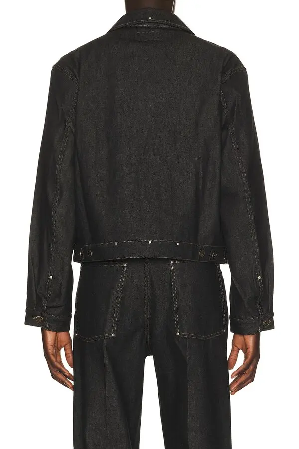 LEMAIRE Trucker Jacket With Studs