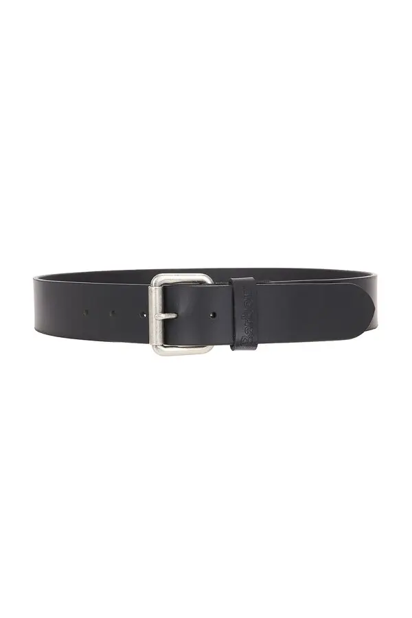 Barbour Allanton Leather Belt - Black