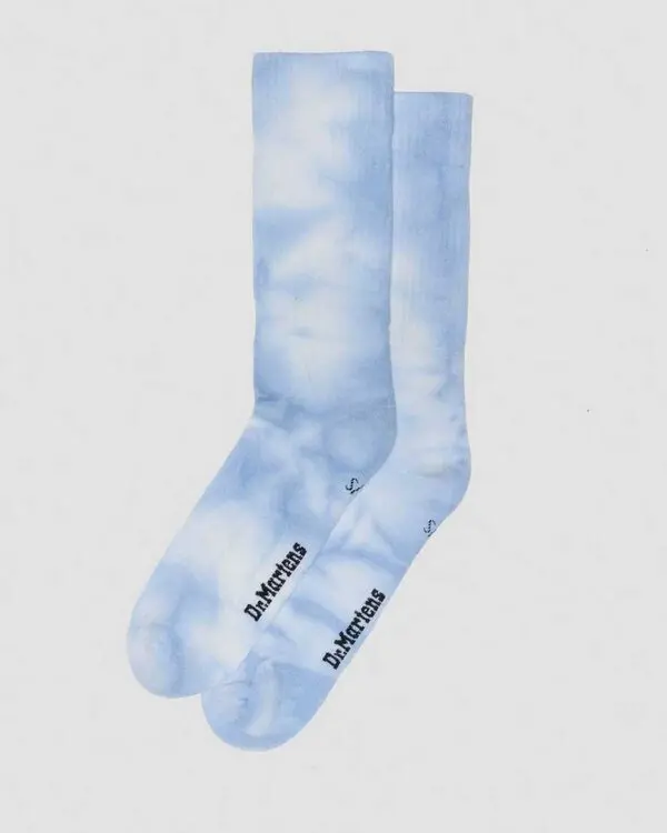 Dr. Martens Tie Dye Organic Cotton Blend Socks - Blue